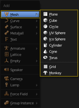 Mesh — UPBGE Manual